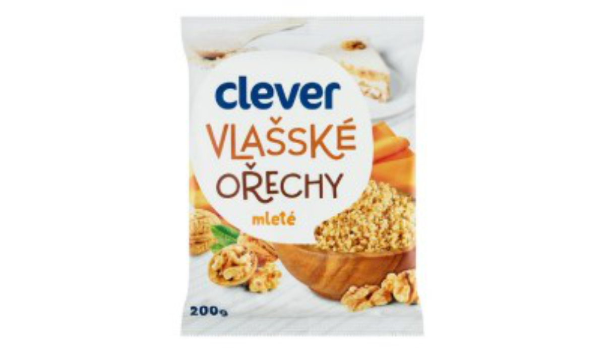 Stažení výrobku CLEVER VLAŠSKÉ OŘECHY MLETÉ 200 G | BILLA